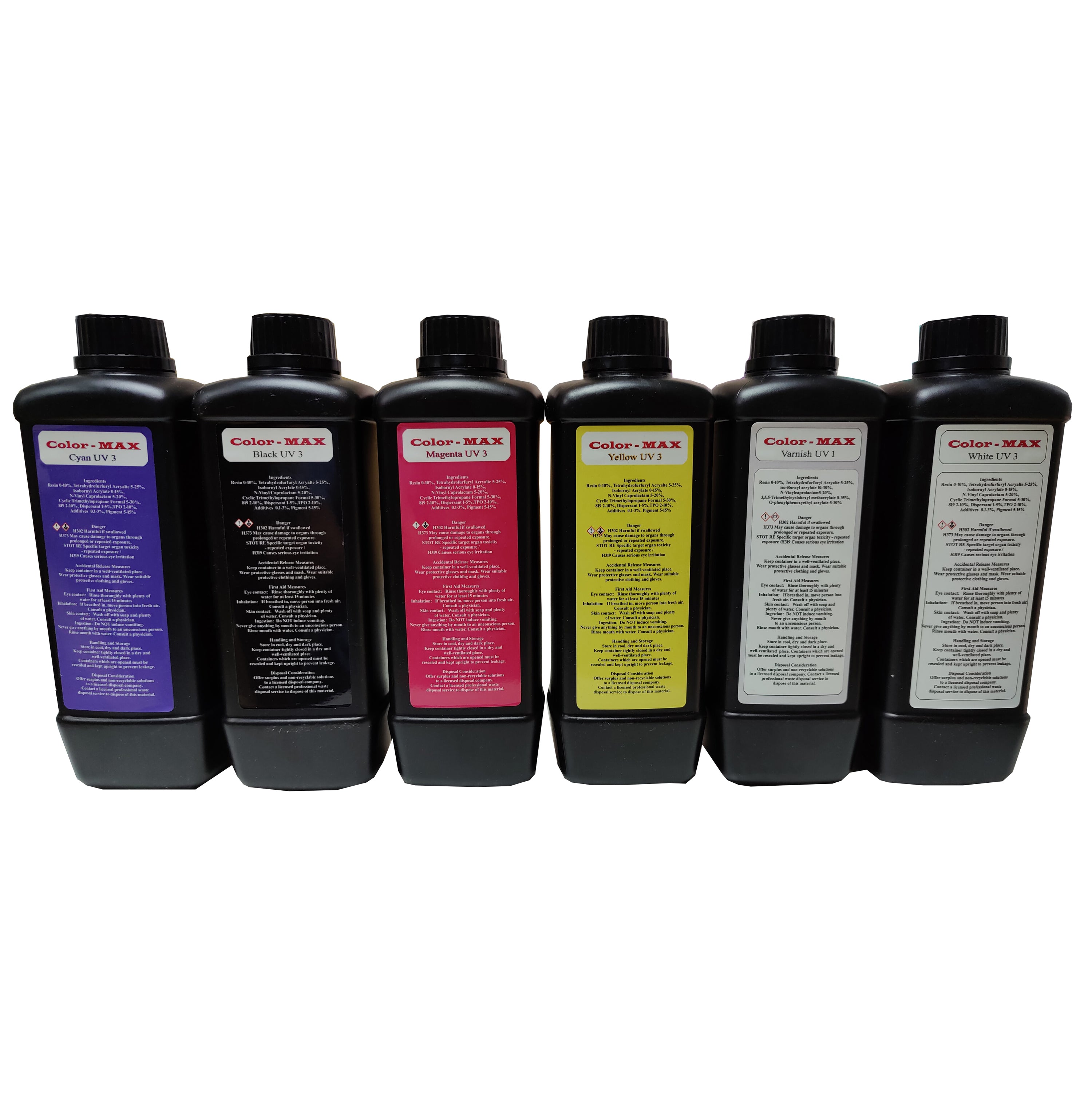 1L Color-max UV Curable LED Ink – FH-Union UK LTD